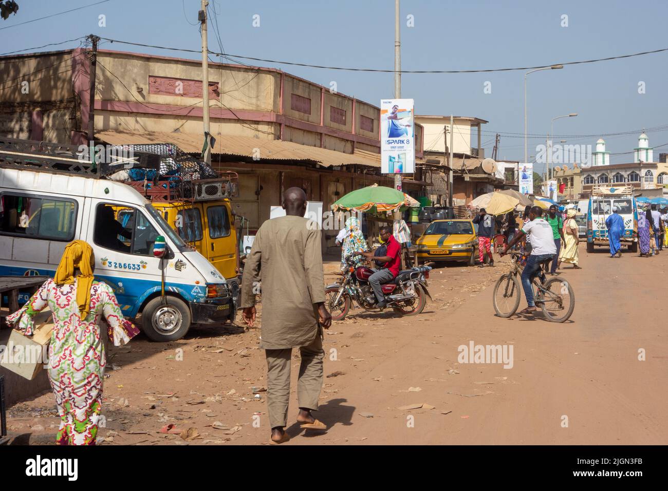 Gambia street city hi-res stock photography and images - Alamy