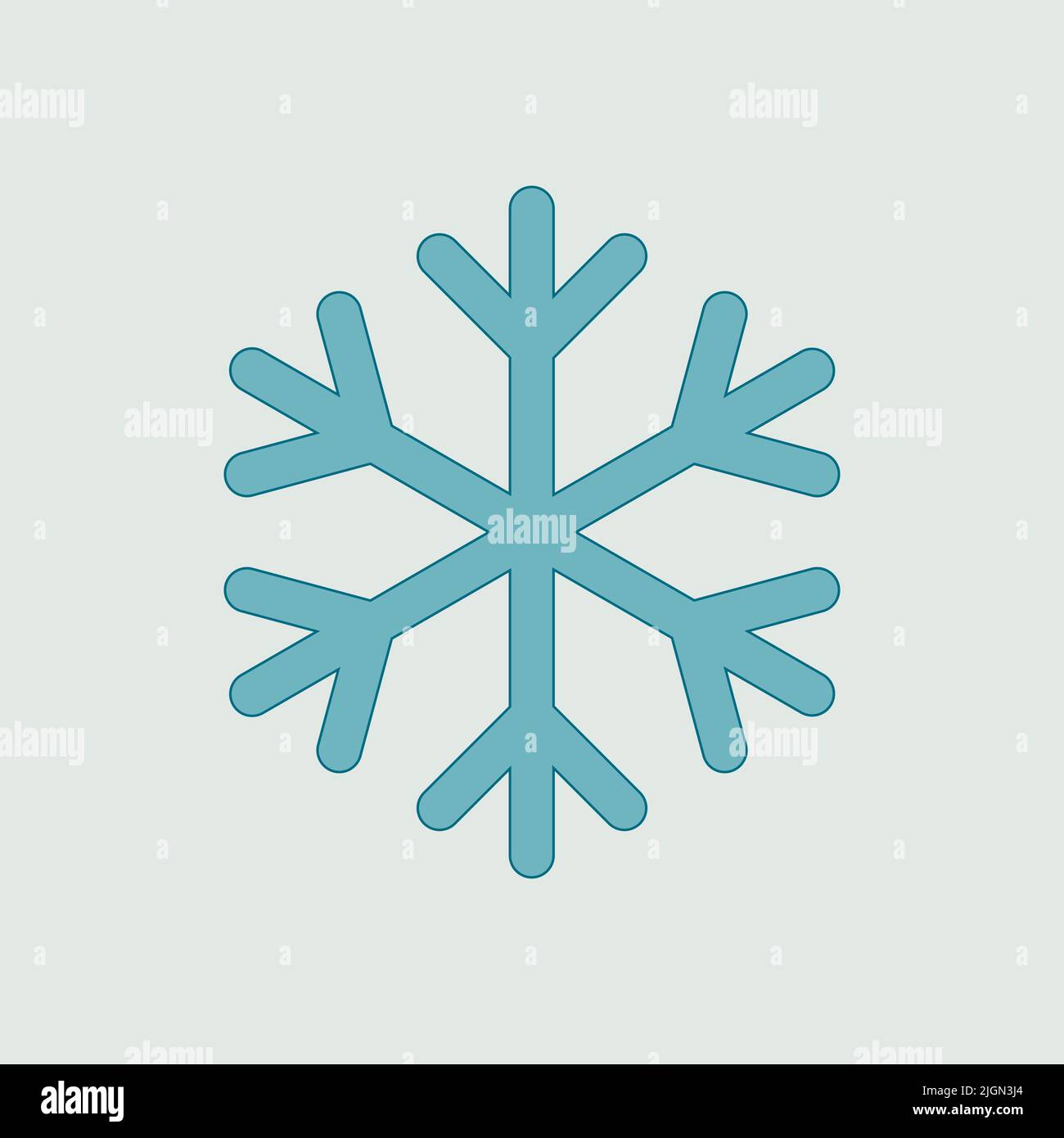 Snowflake logo hi-res stock photography and images - Alamy
