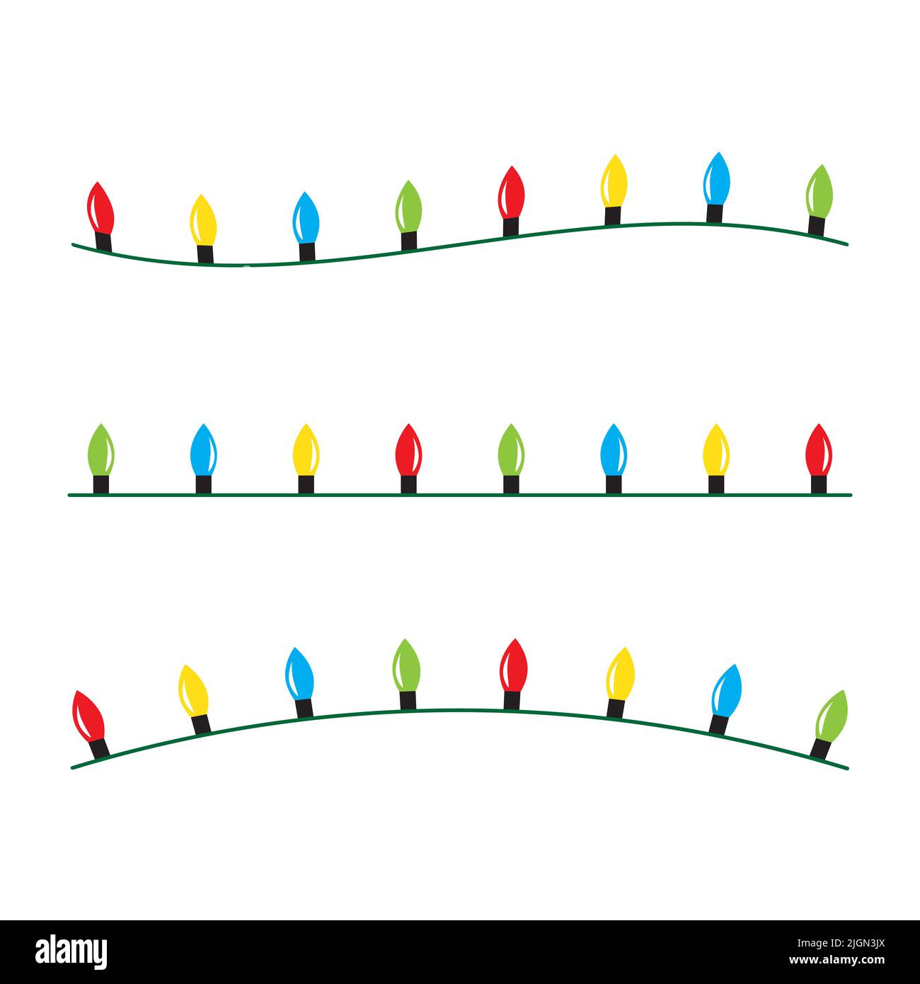 String Of Holiday Lights Png