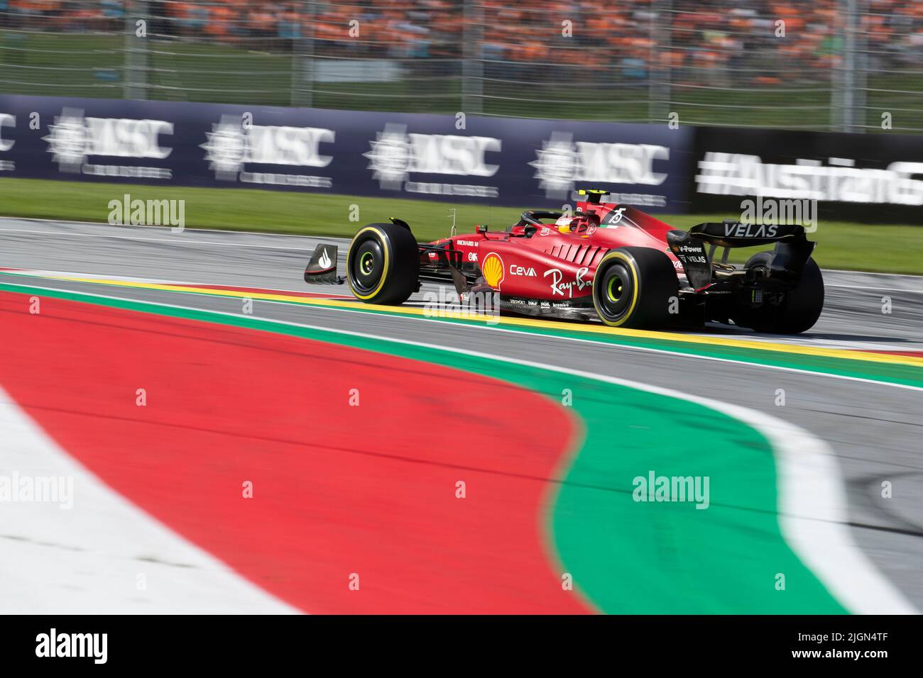 Formula 1 AustrianGP in A1 Red Bull Ring Knittelfeld race Stock Photo ...