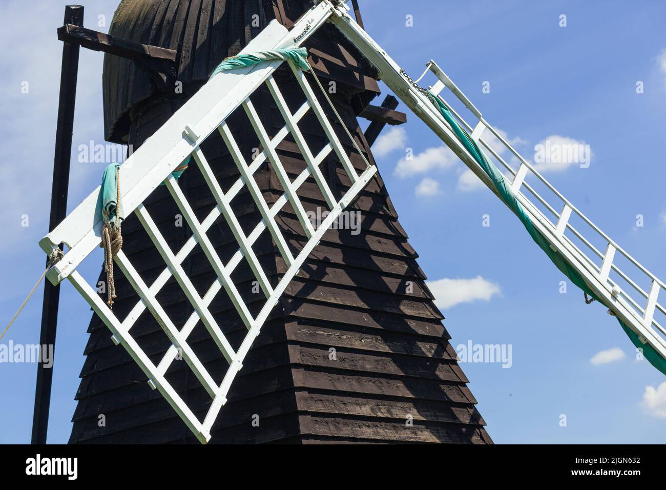Abstract detail of an old Windmill Stock Photo - Alamy
