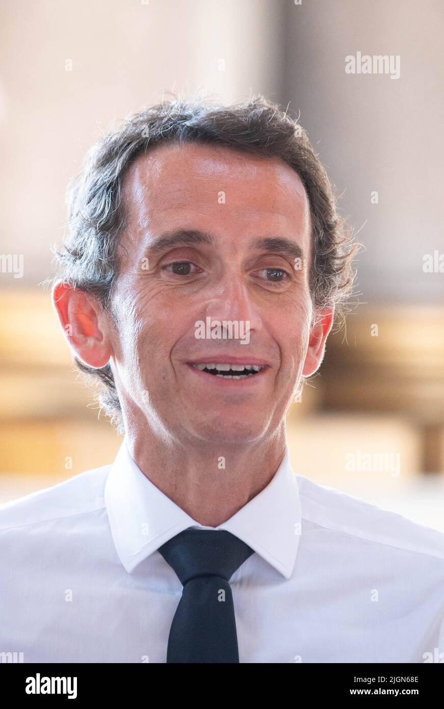 Alexandre Bompart (CEO Carrefour) during the 5th Choose France summit ...