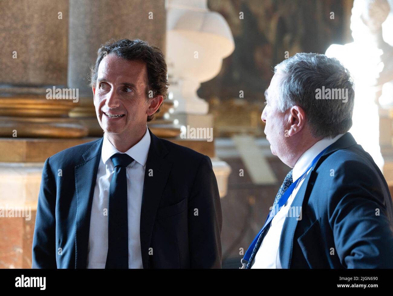 Alexandre Bompart and Jean Francois Cirelli during the 5th Choose ...