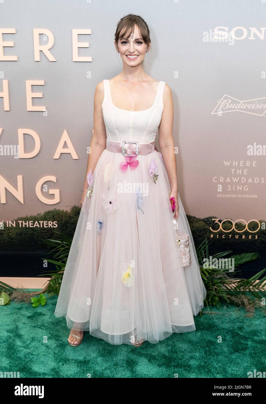 New York, United States. 11th July, 2022. Ahna O'Reilly wearing dress ...