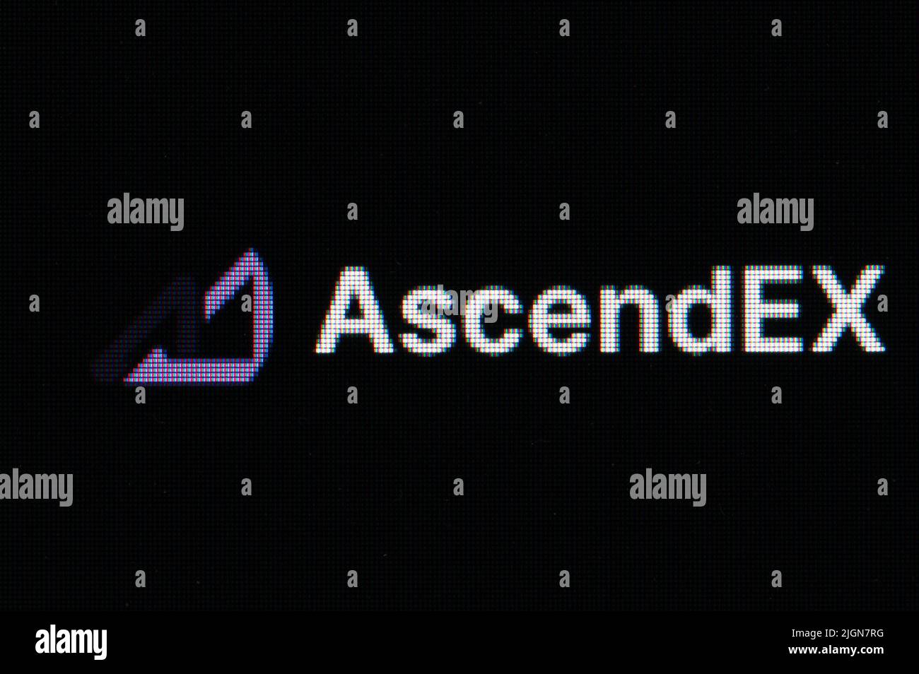Ascendex logo hi-res stock photography and images - Alamy