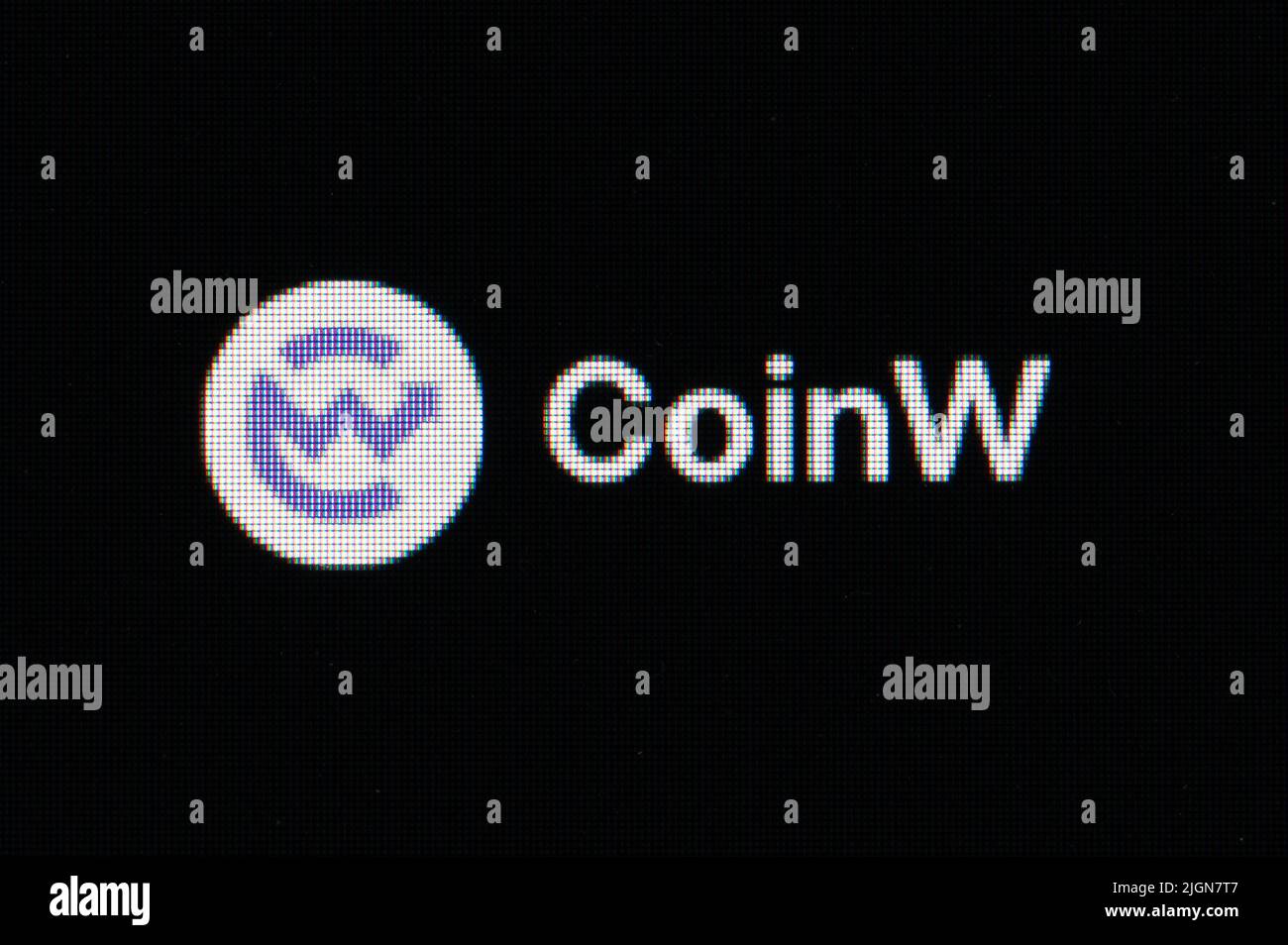 Coinw logo hi-res stock photography and images - Alamy