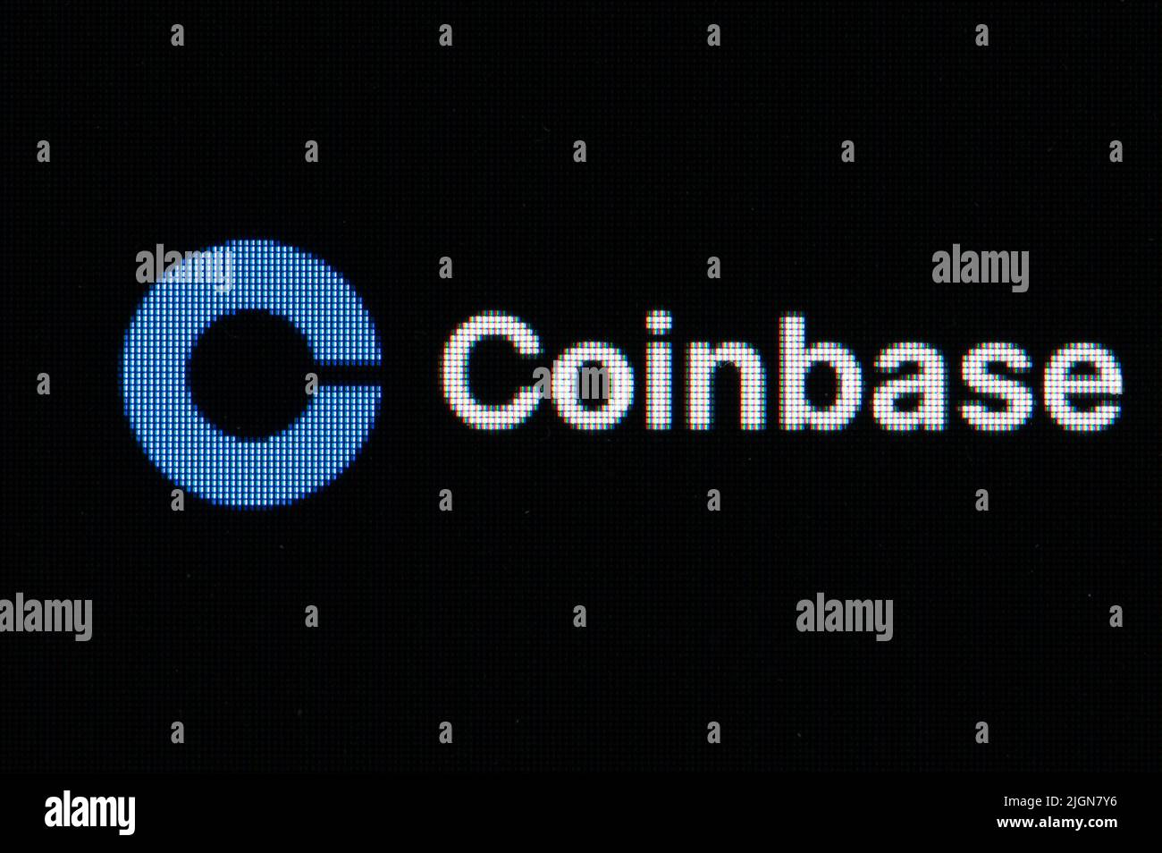 Rottweil, Germany. 11th July, 2022. The logo of the crypto exchange ...