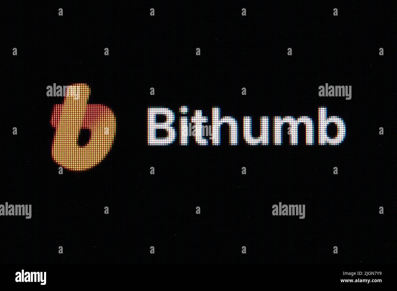 Rottweil, Germany. 11th July, 2022. The logo of the crypto exchange ...