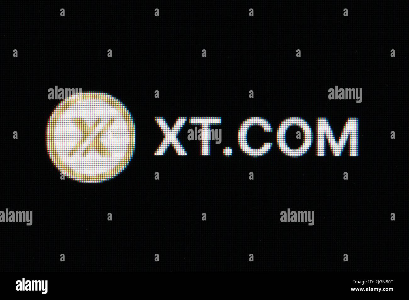 Xt com logo hi-res stock photography and images - Alamy