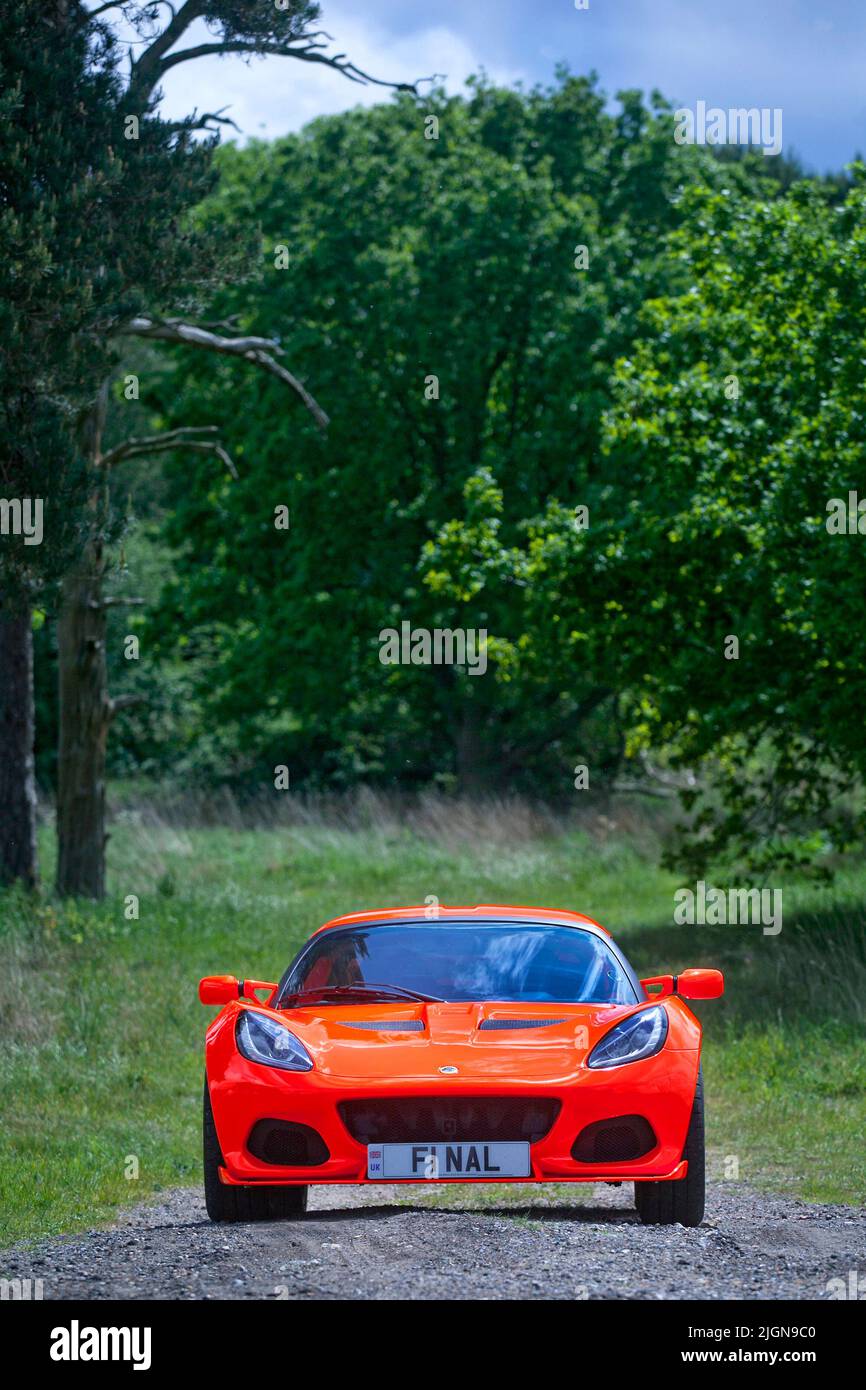 Day glow orange car hi-res stock photography and images - Alamy