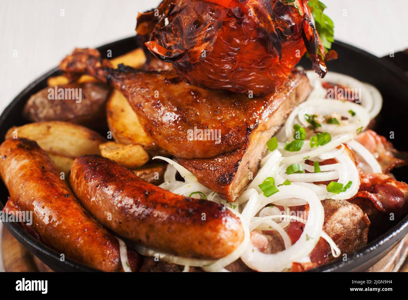 Meat snacks hi-res stock photography and images - Alamy