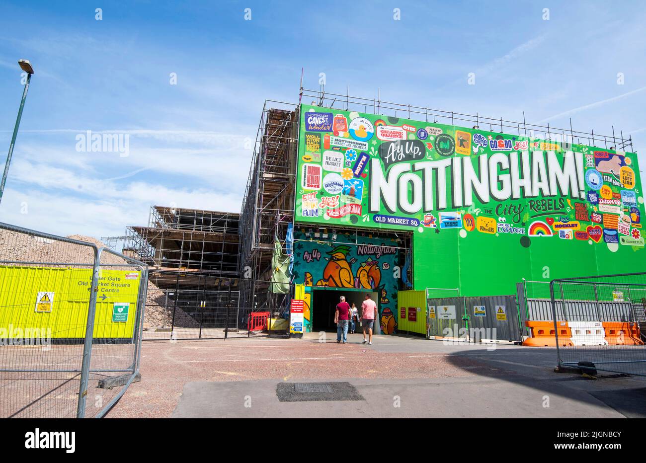 Lister gate shopping street nottingham hi-res stock photography and ...