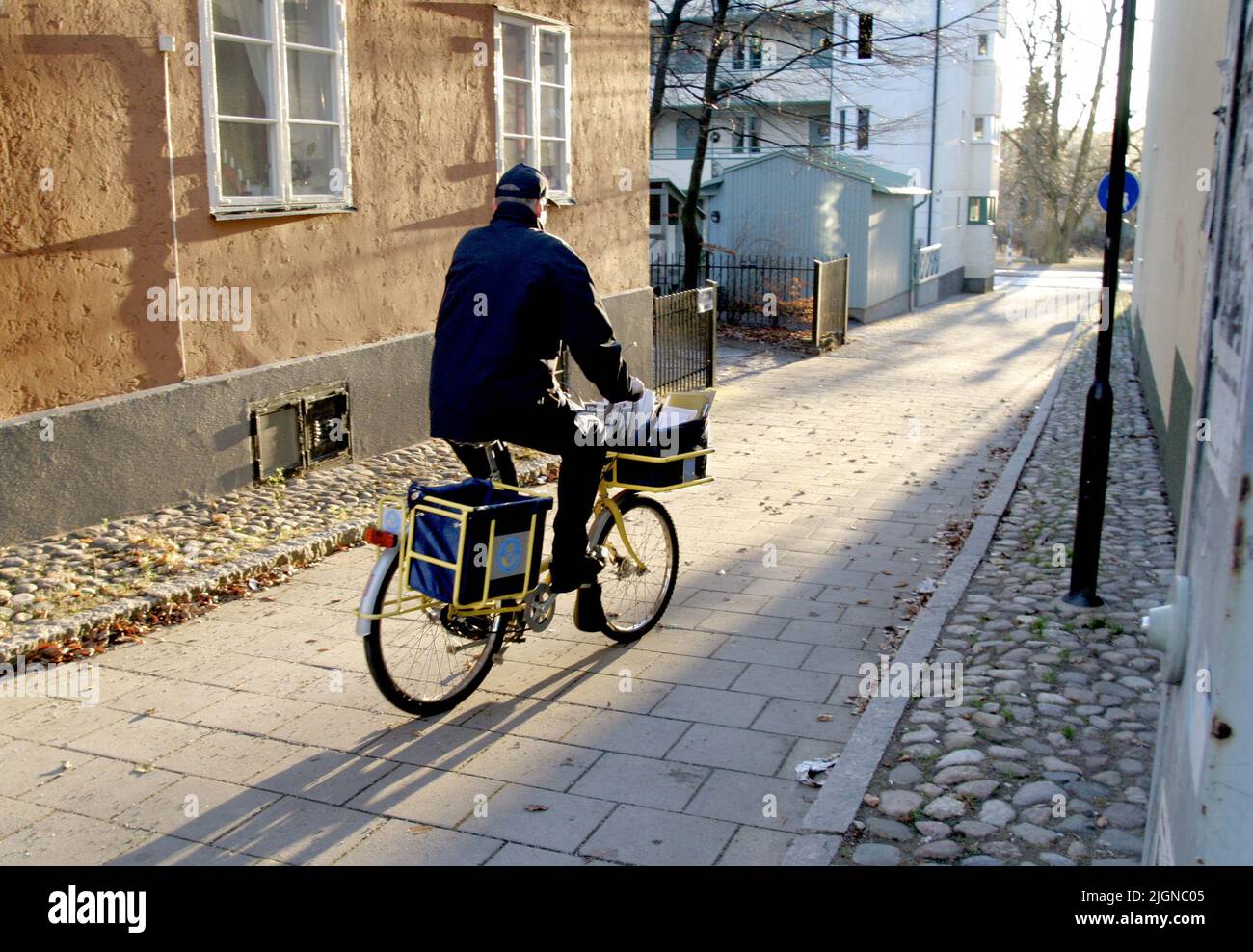 Swedish post bike postal service hi-res stock photography and images ...