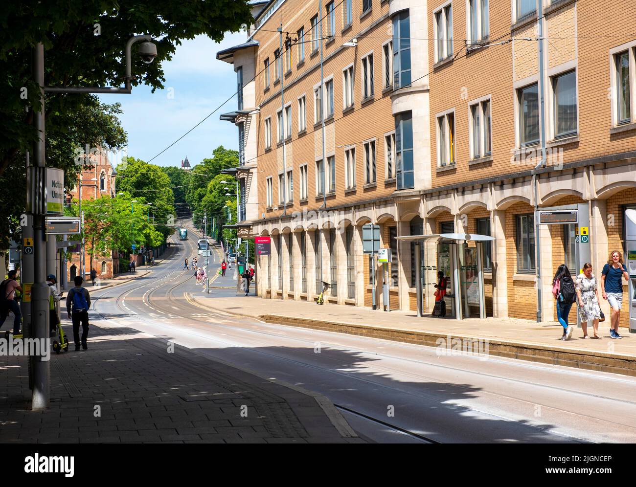 Goldsmith Street in Nottingham City, Nottinghamshire England UK Stock ...