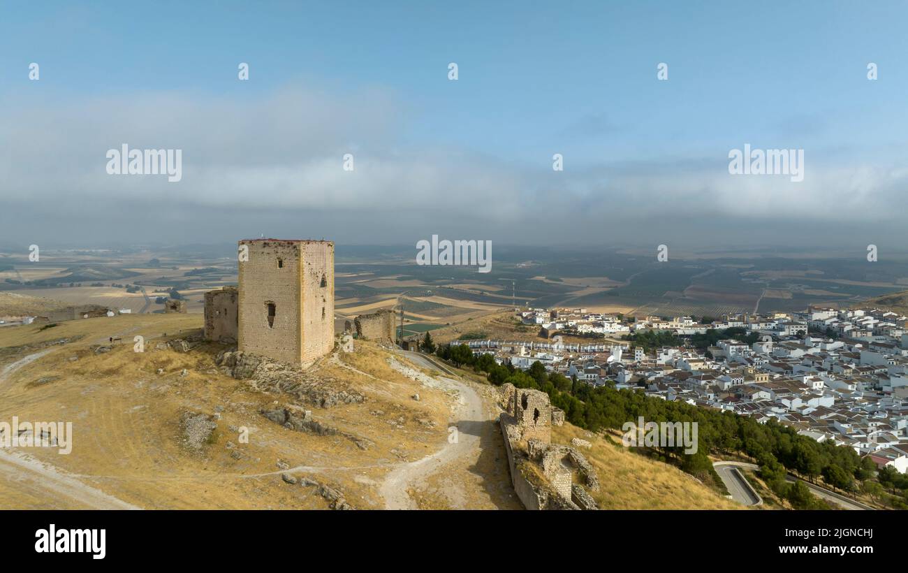 hill where the ancient Nasrid castle of the Star is located in the ...