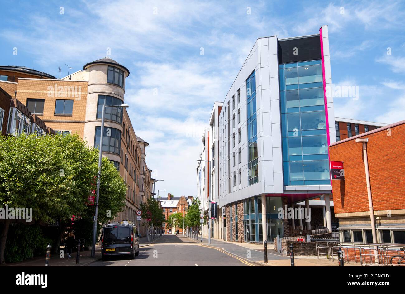 Nottingham Trent University (NTU) City Campus, Shakespeare Street ...