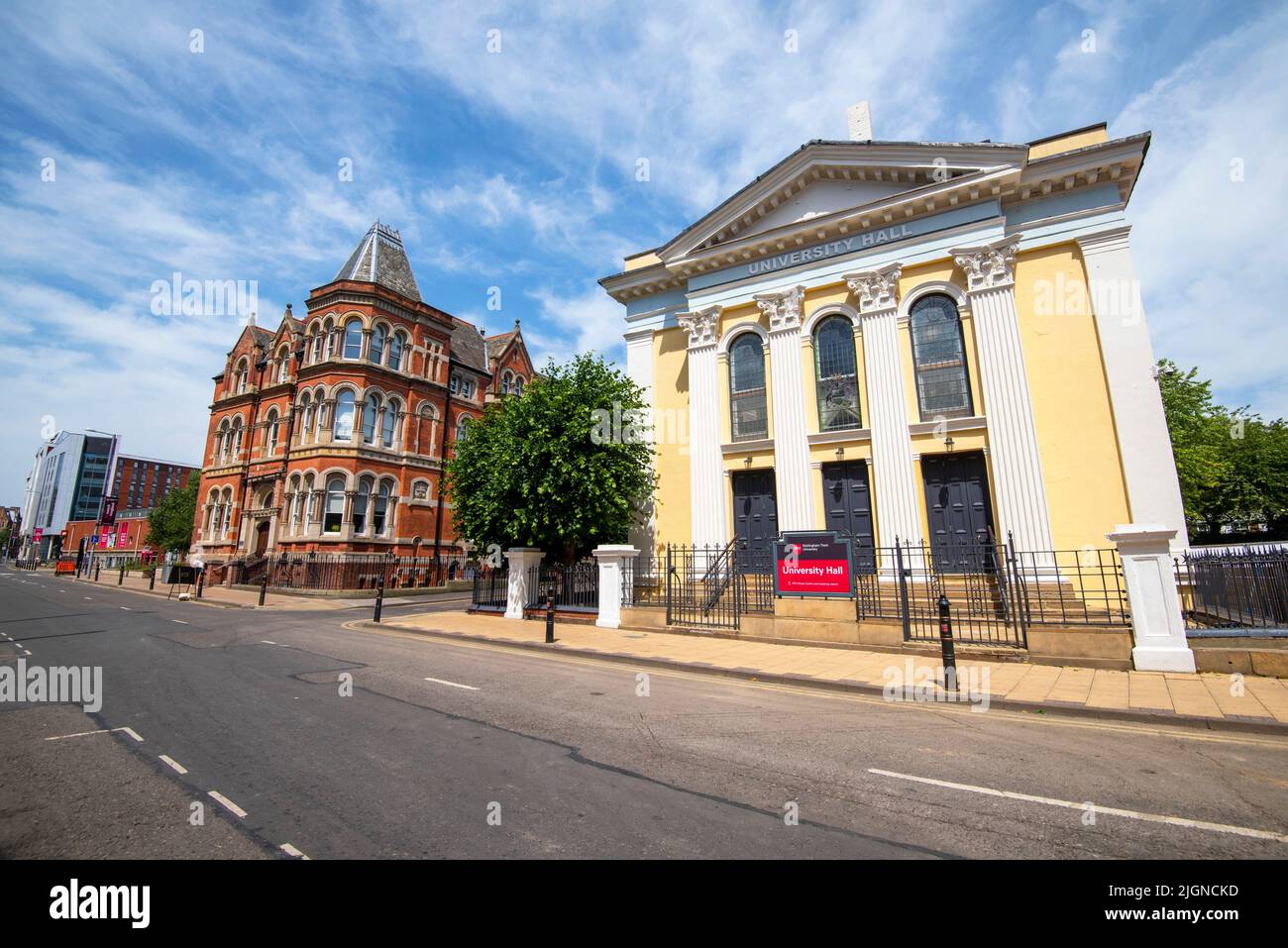 University Hall at Nottingham Trent University (NTU) City Campus ...