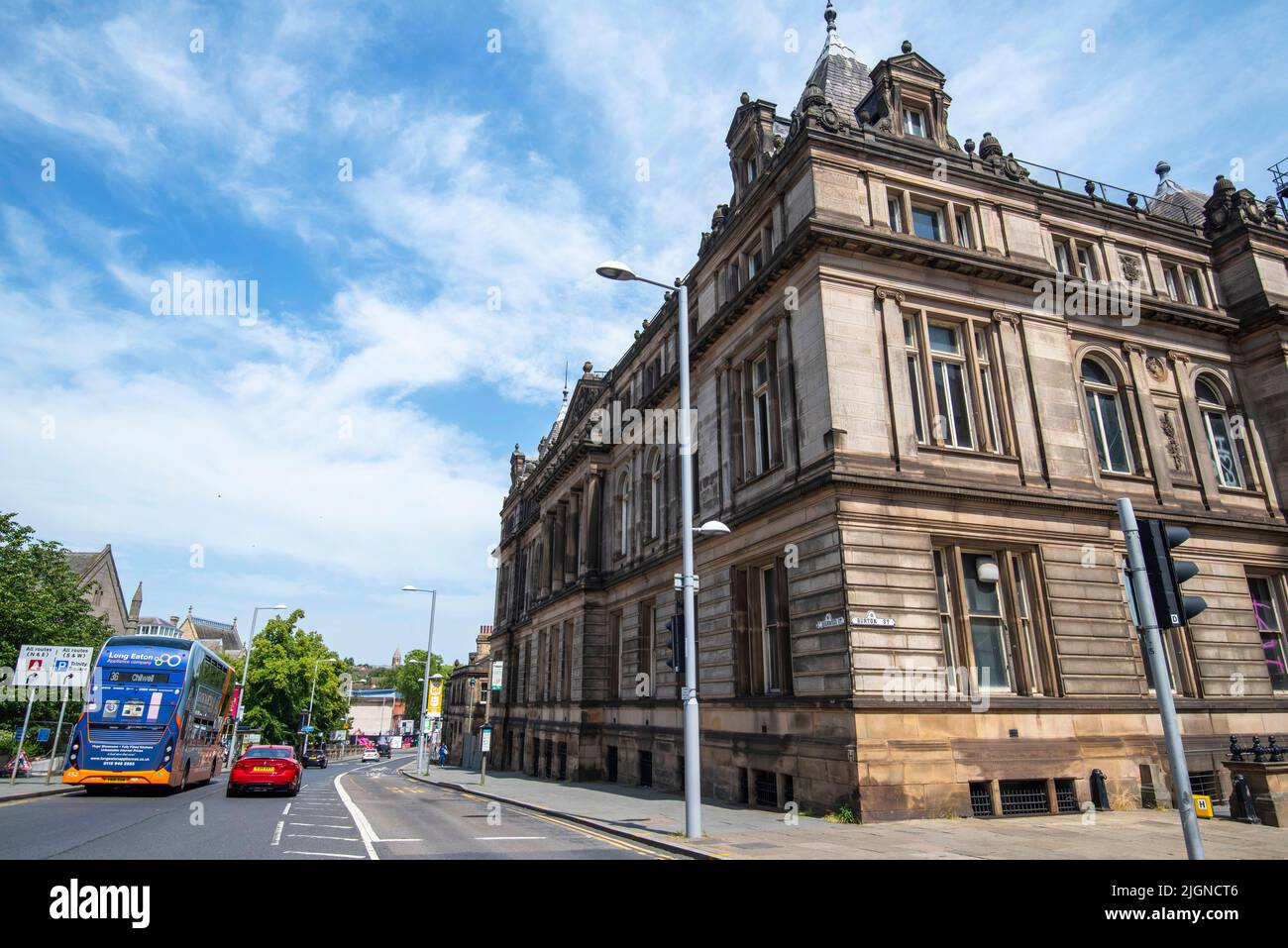 Guildhall Place Redevelopment site in Nottingham City June 2022 ...