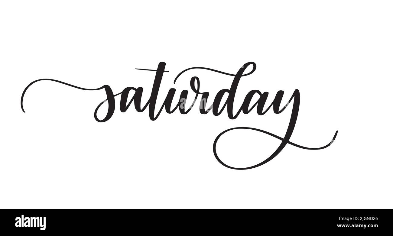 Saturday Word Images