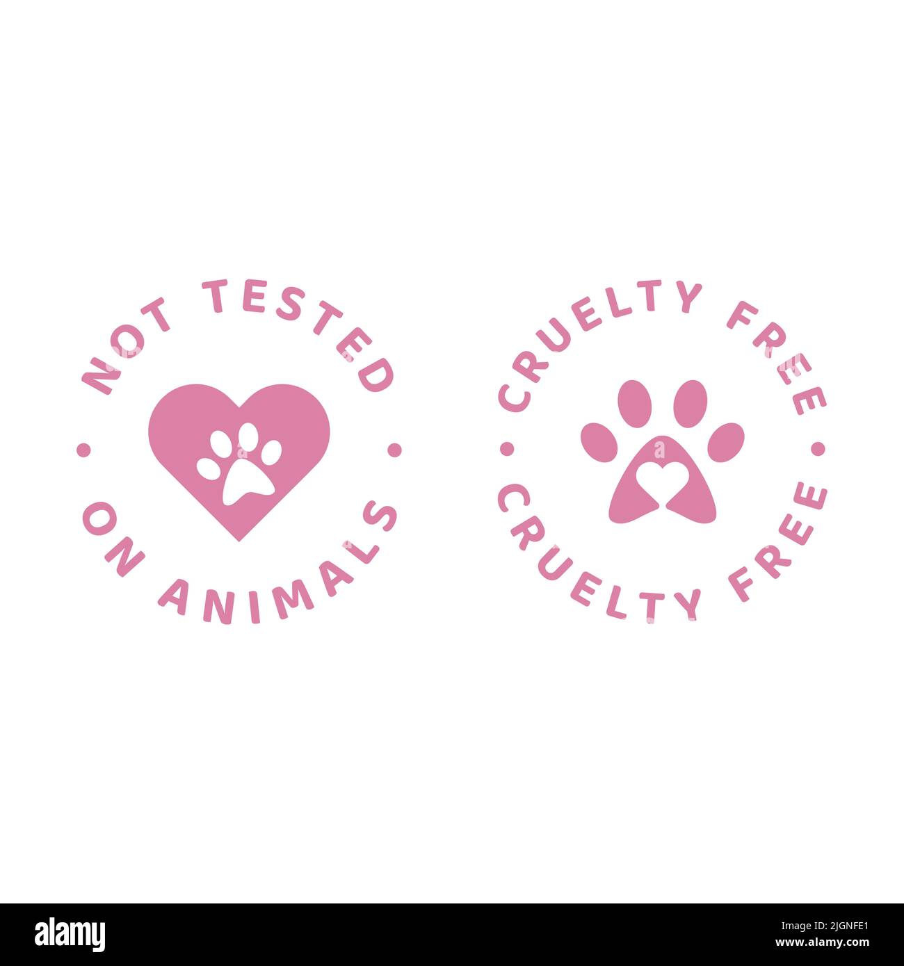 Cruelty free icon vector vectors hi-res stock photography and images ...