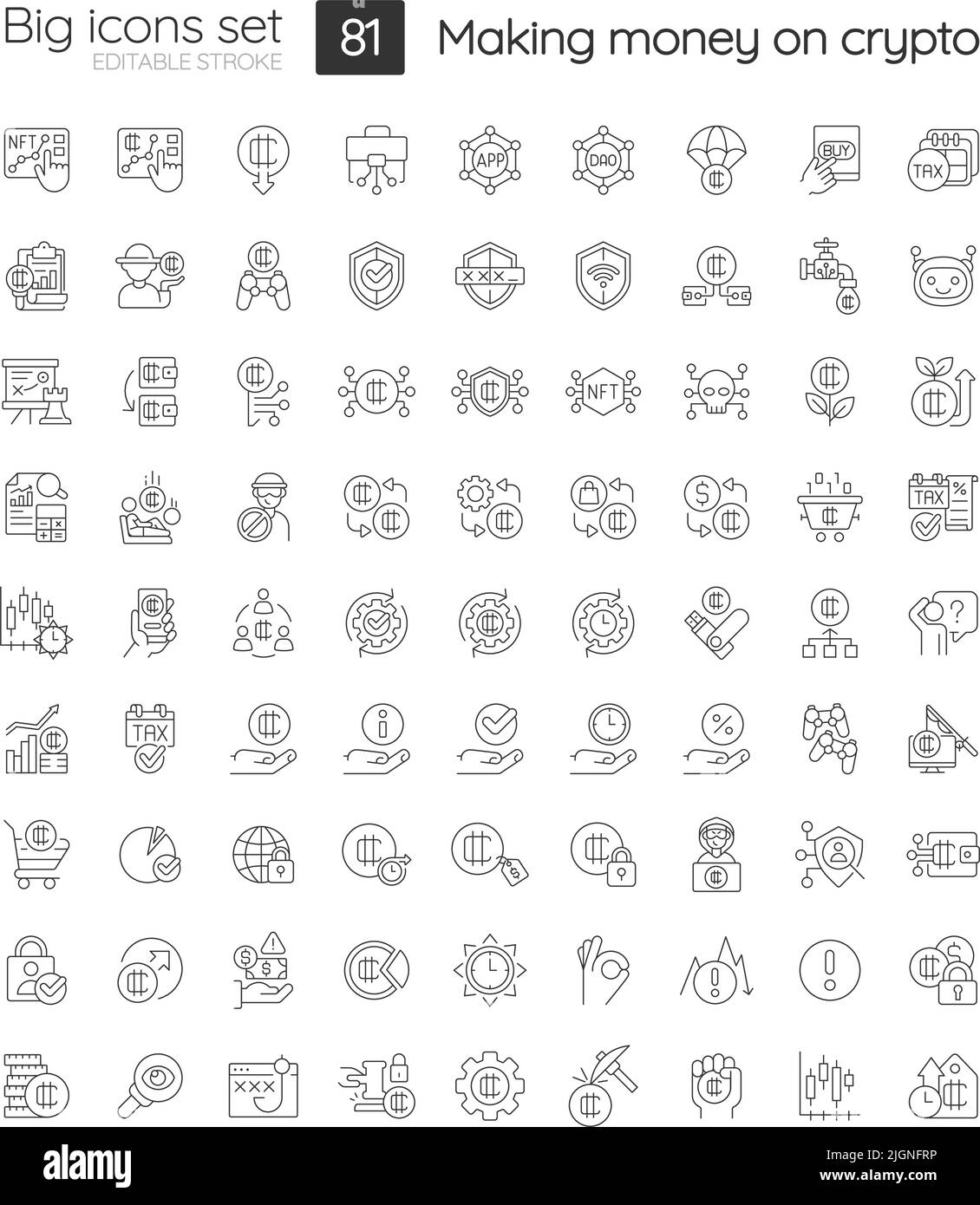 Making the pack Stock Vector Images - Alamy