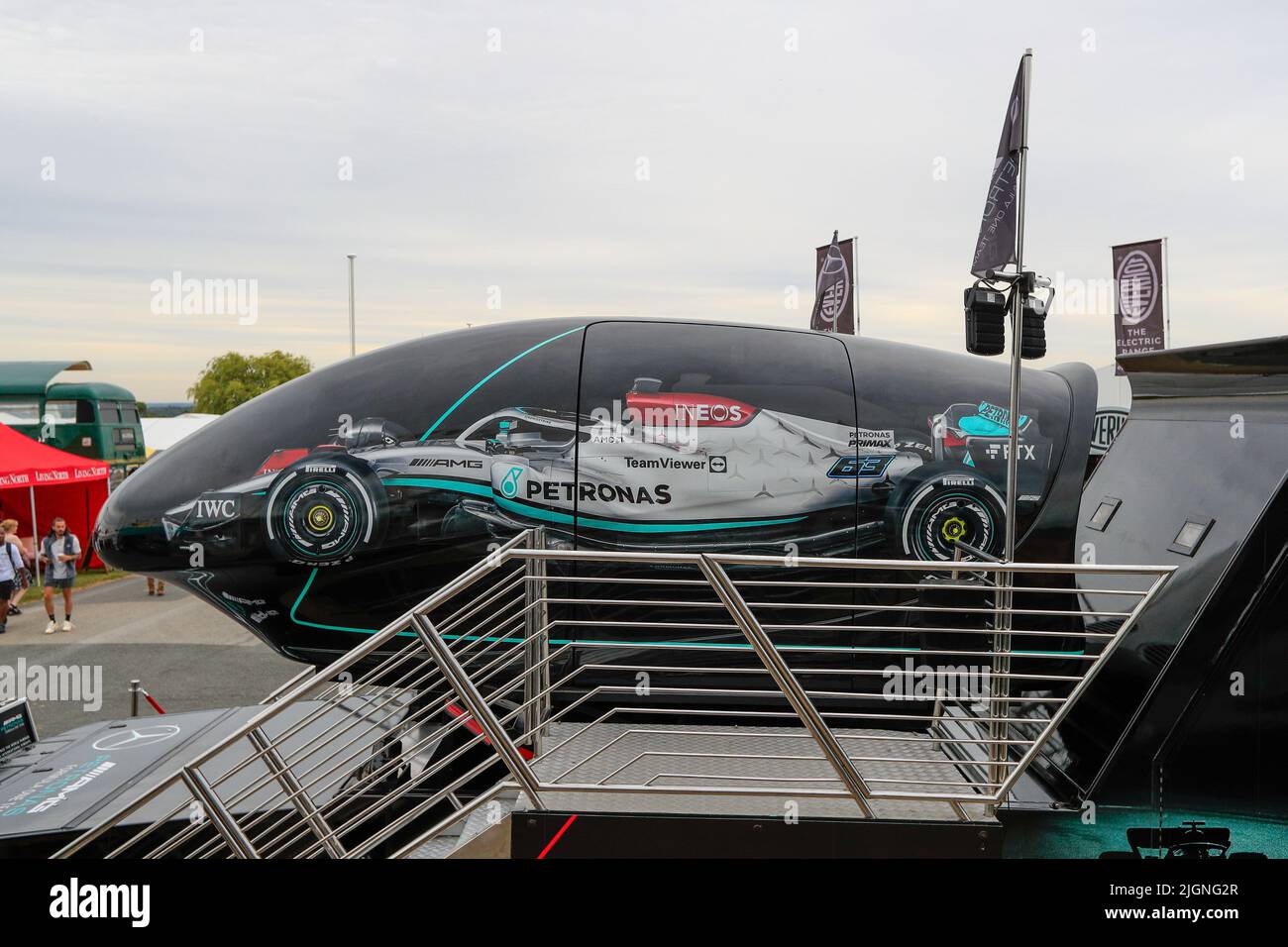 An AMG Mercedes Formula One virtual experience is available for guests ...