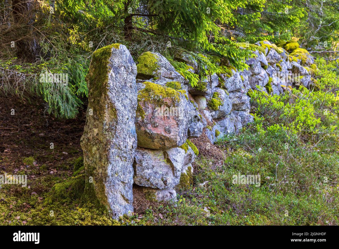 Old stone gatepost hi-res stock photography and images - Alamy