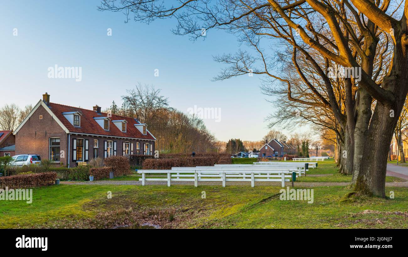 Veenhuizen, The Netherlands - April 16, 2021: Historic site Veenhuizen ...