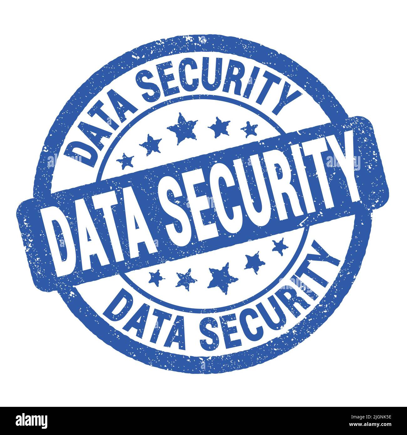 DATA SECURITY text written on blue grungy stamp sign Stock Photo - Alamy
