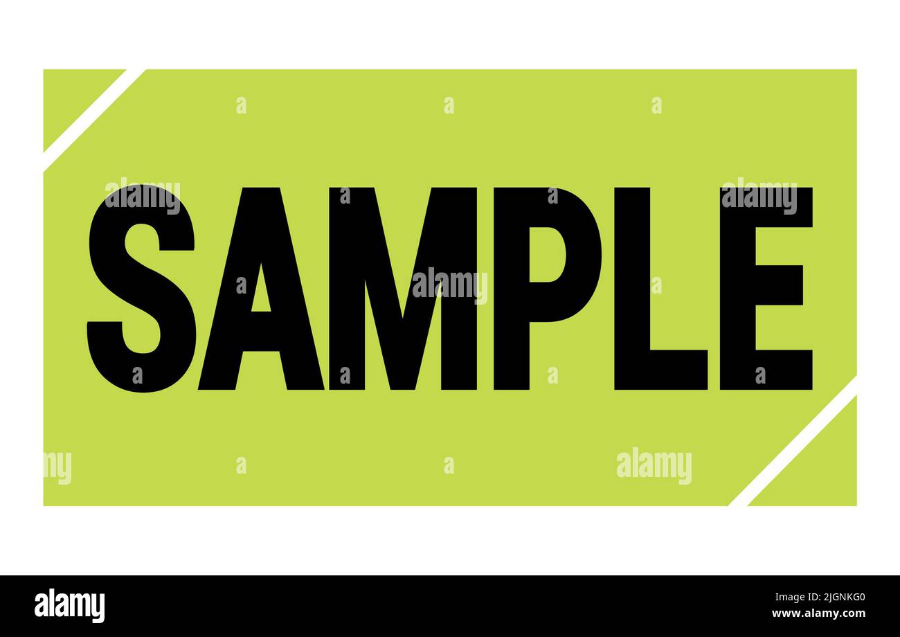 Sample stamp sign seal Cut Out Stock Images & Pictures - Alamy