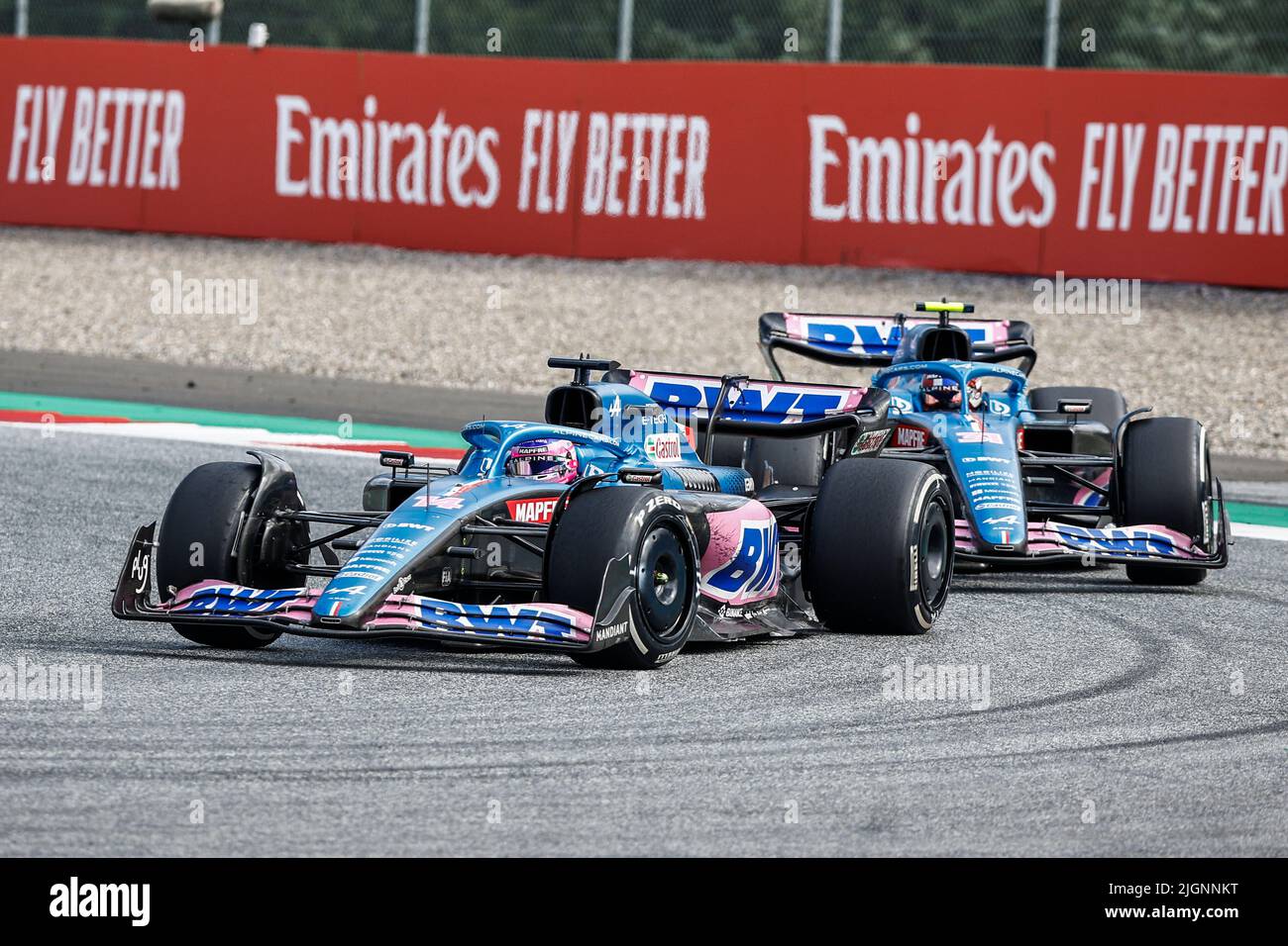 Btw alpine f1 team hi-res stock photography and images - Alamy