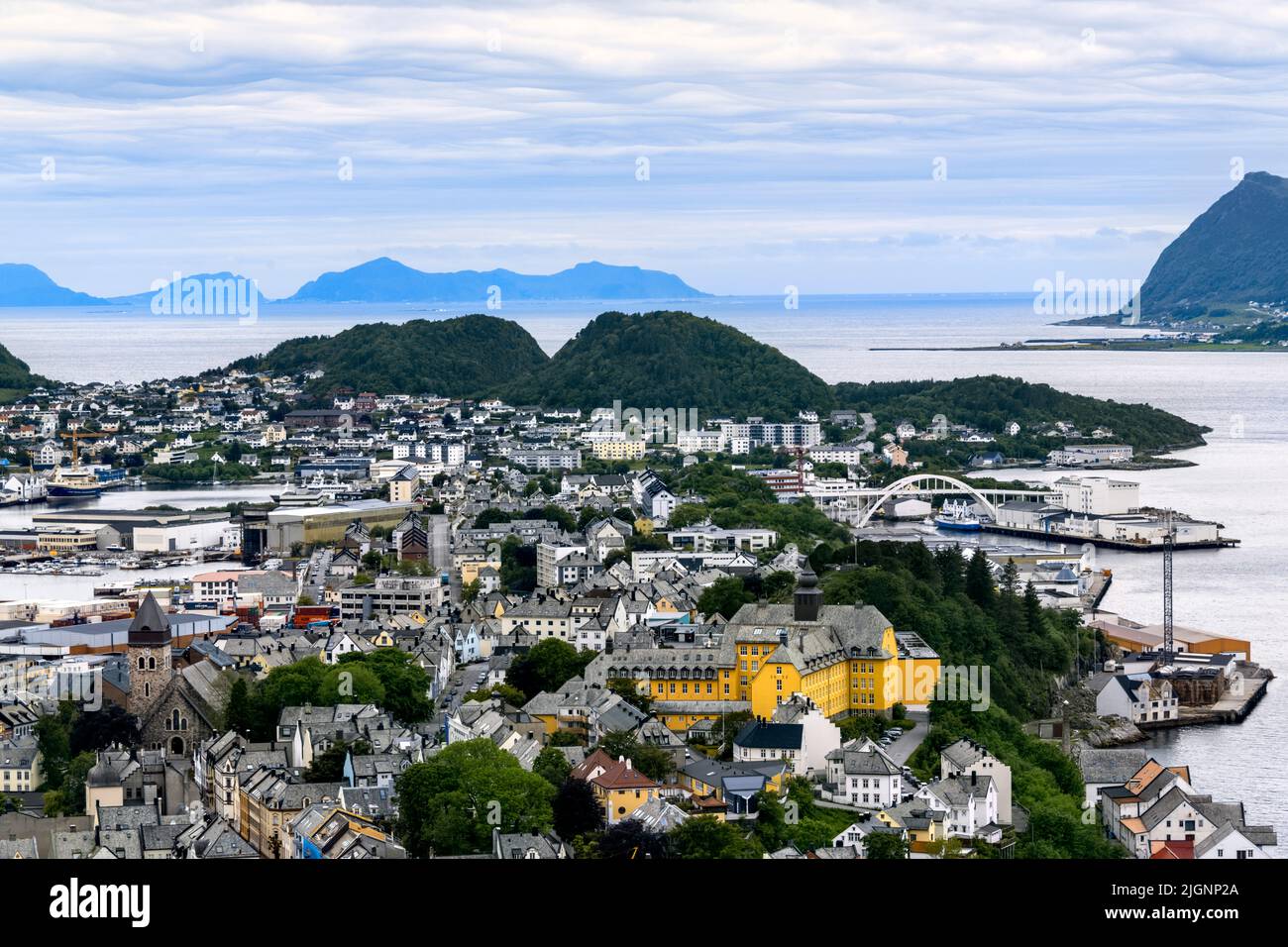 Mt aksla alesund hi-res stock photography and images - Alamy