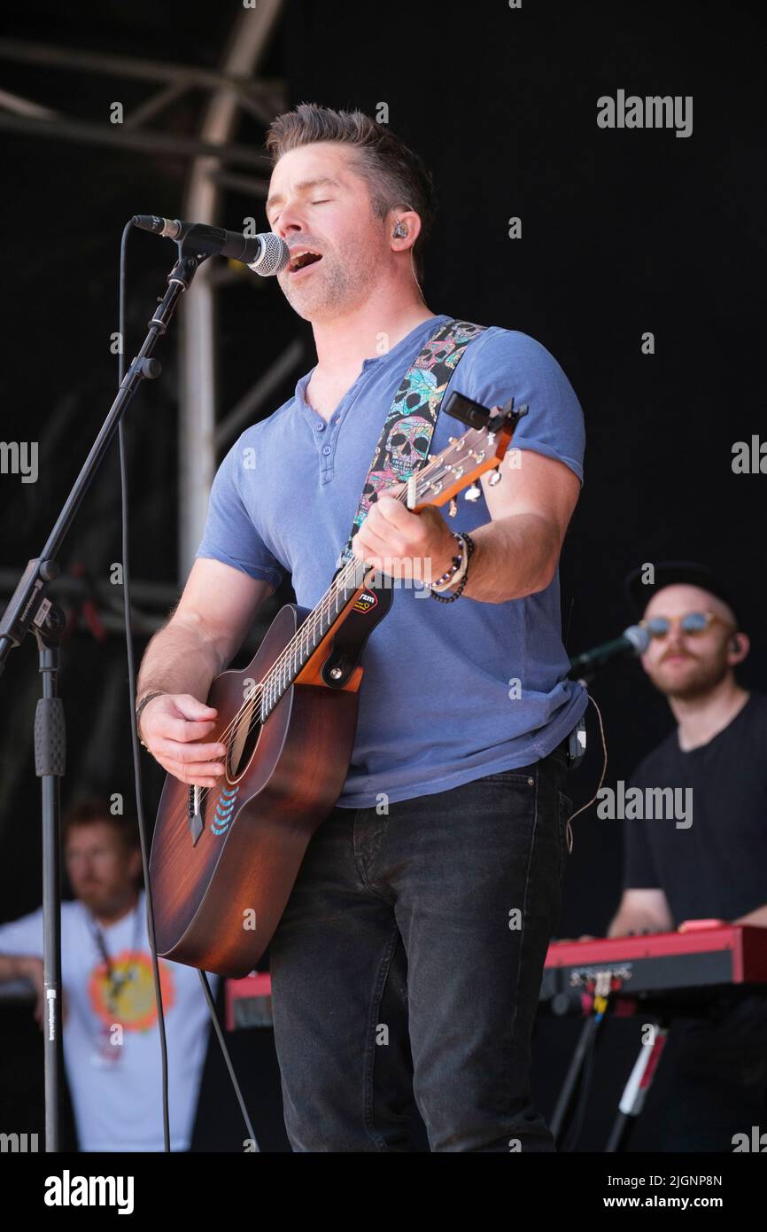 Charlie Starmer-Smith performing at Cornbury Festival, Great Tew ...