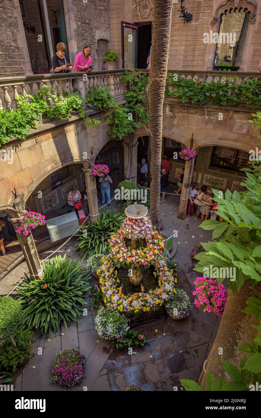 Casa de l'Ardiaca (archdeacon) palace in Barcelona, current city ...