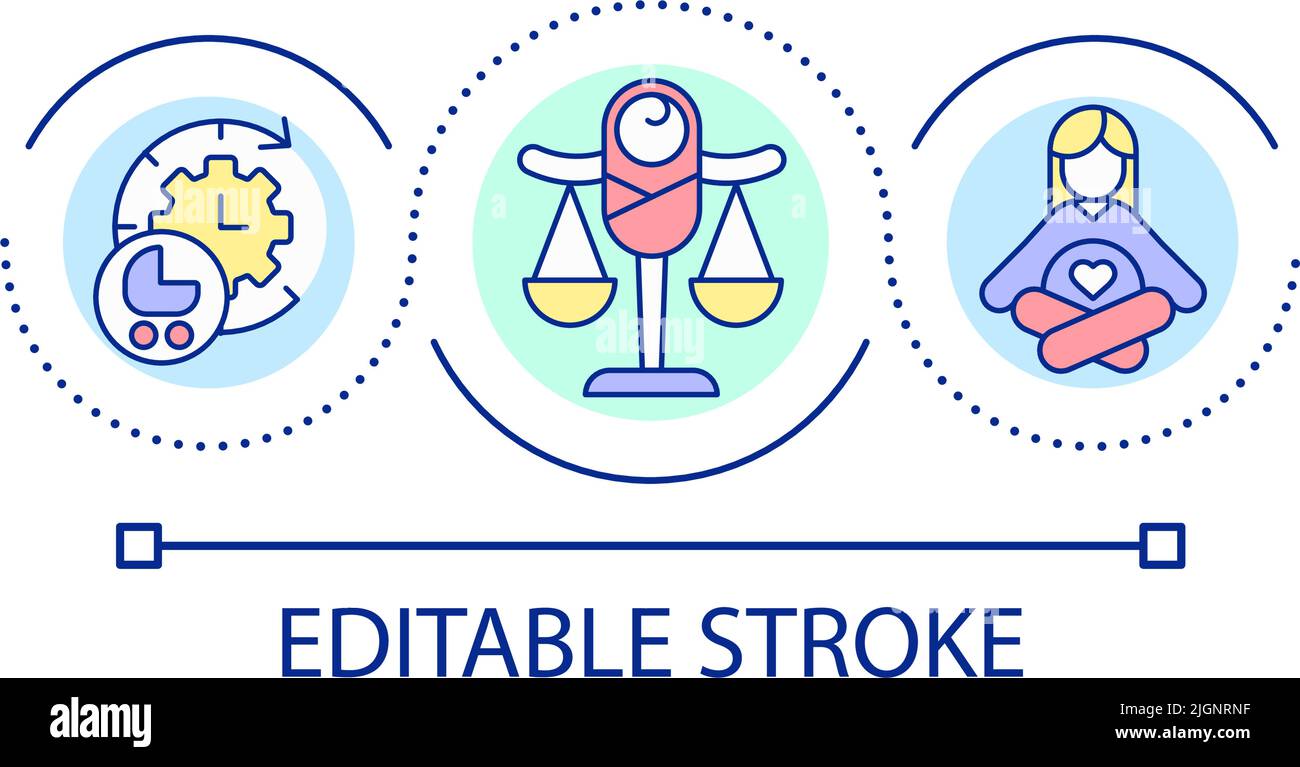 Parenting family life line Stock Vector Images - Alamy