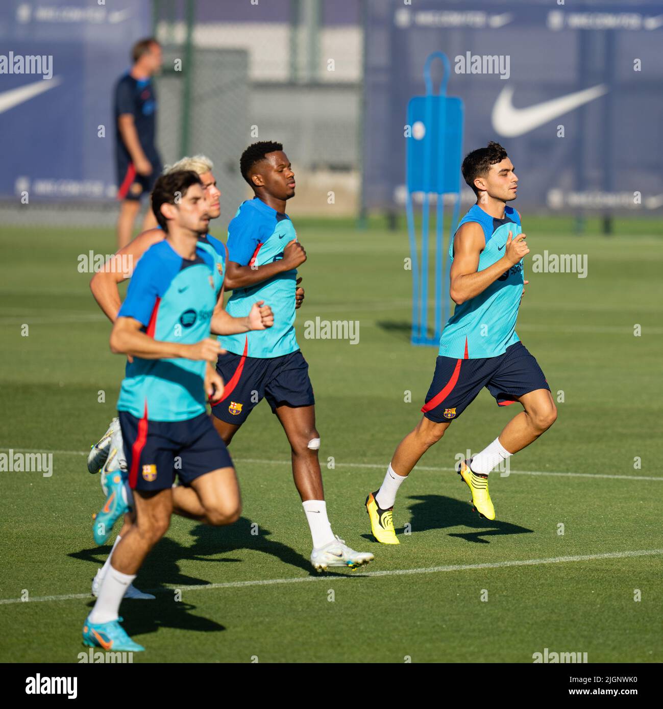 Barcelona 2022 training hi-res stock photography and images - Alamy