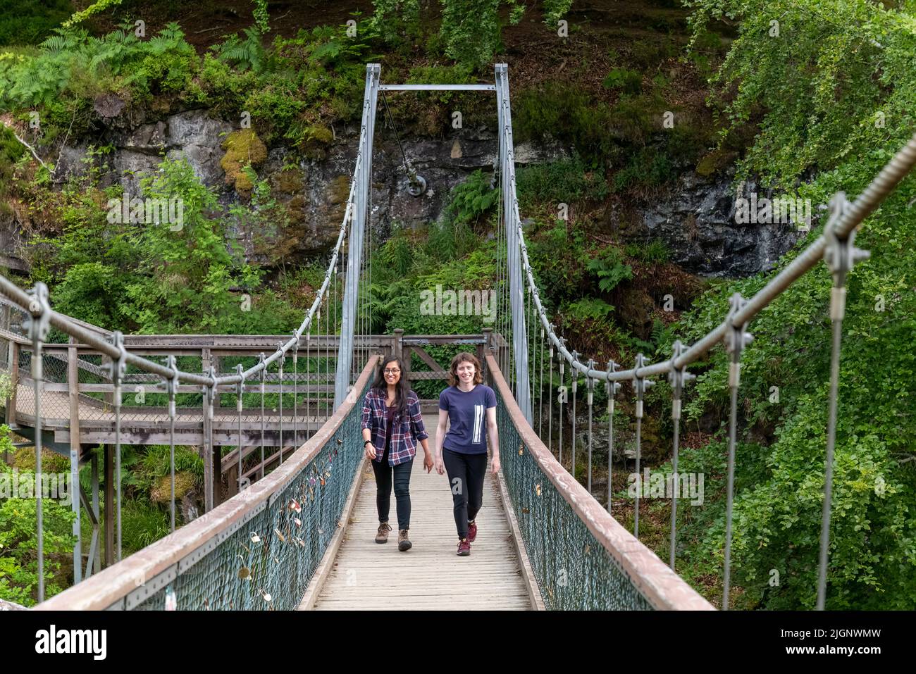 8 July 2022. Rogie Falls, Dingwall, Highlands and Islands, Scotland ...
