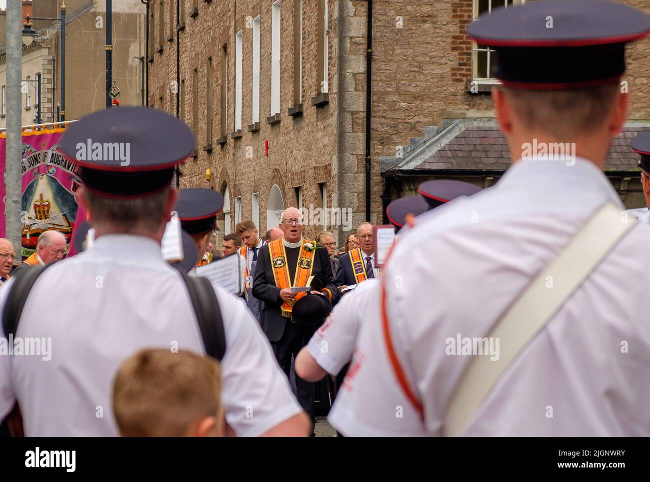 Orange order parade 2022 hi-res stock photography and images - Alamy