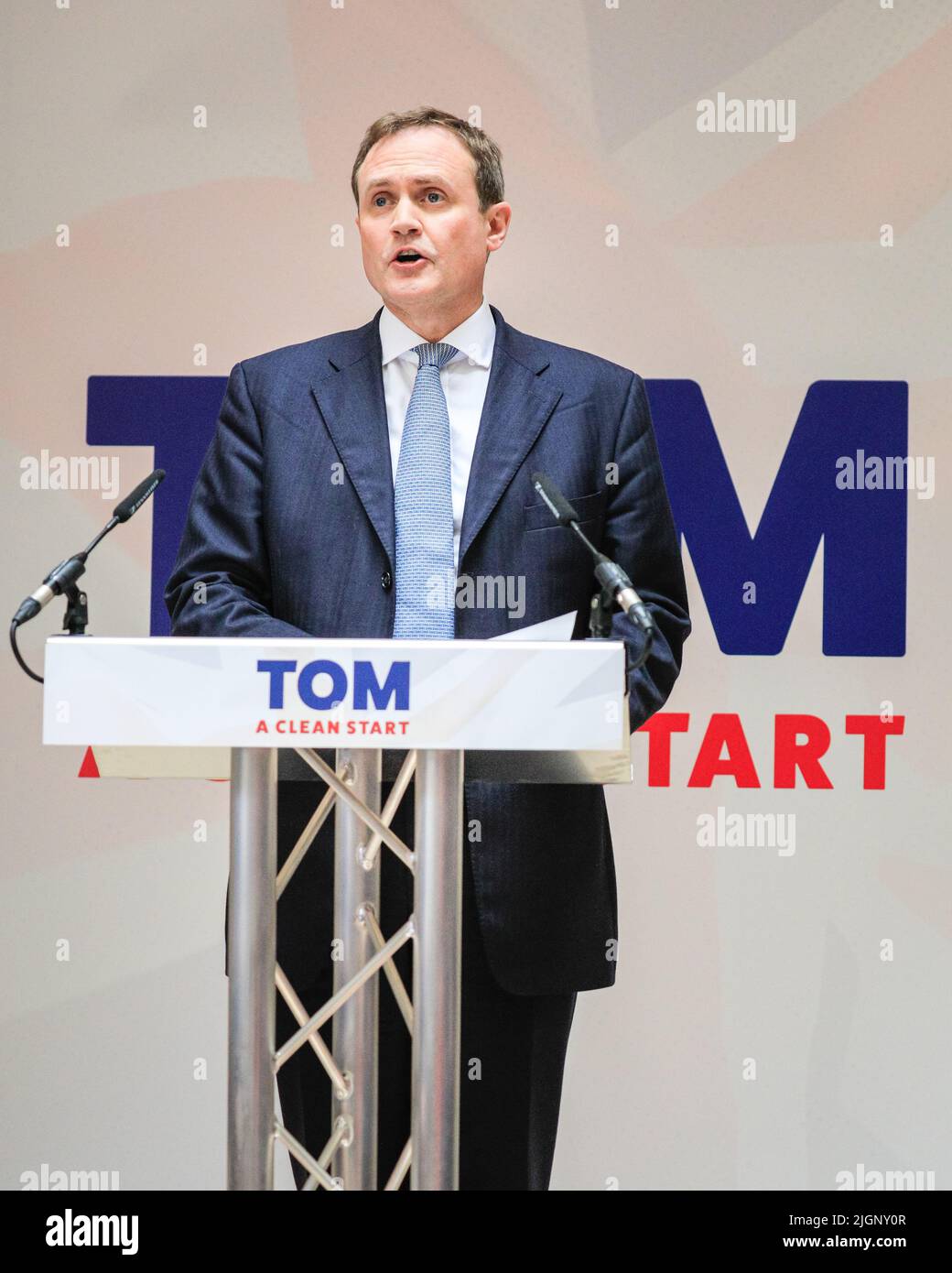 London, UK. 12th July, 2022. Tom Tugendhat, MP, chair of the Commons ...