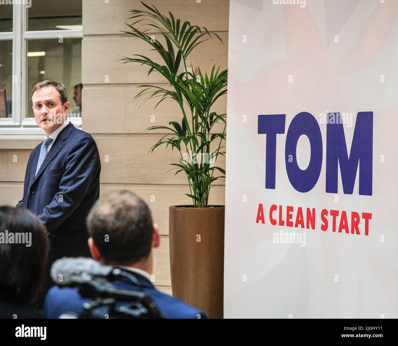 London, UK. 12th July, 2022. Tom Tugendhat, MP, chair of the Commons ...