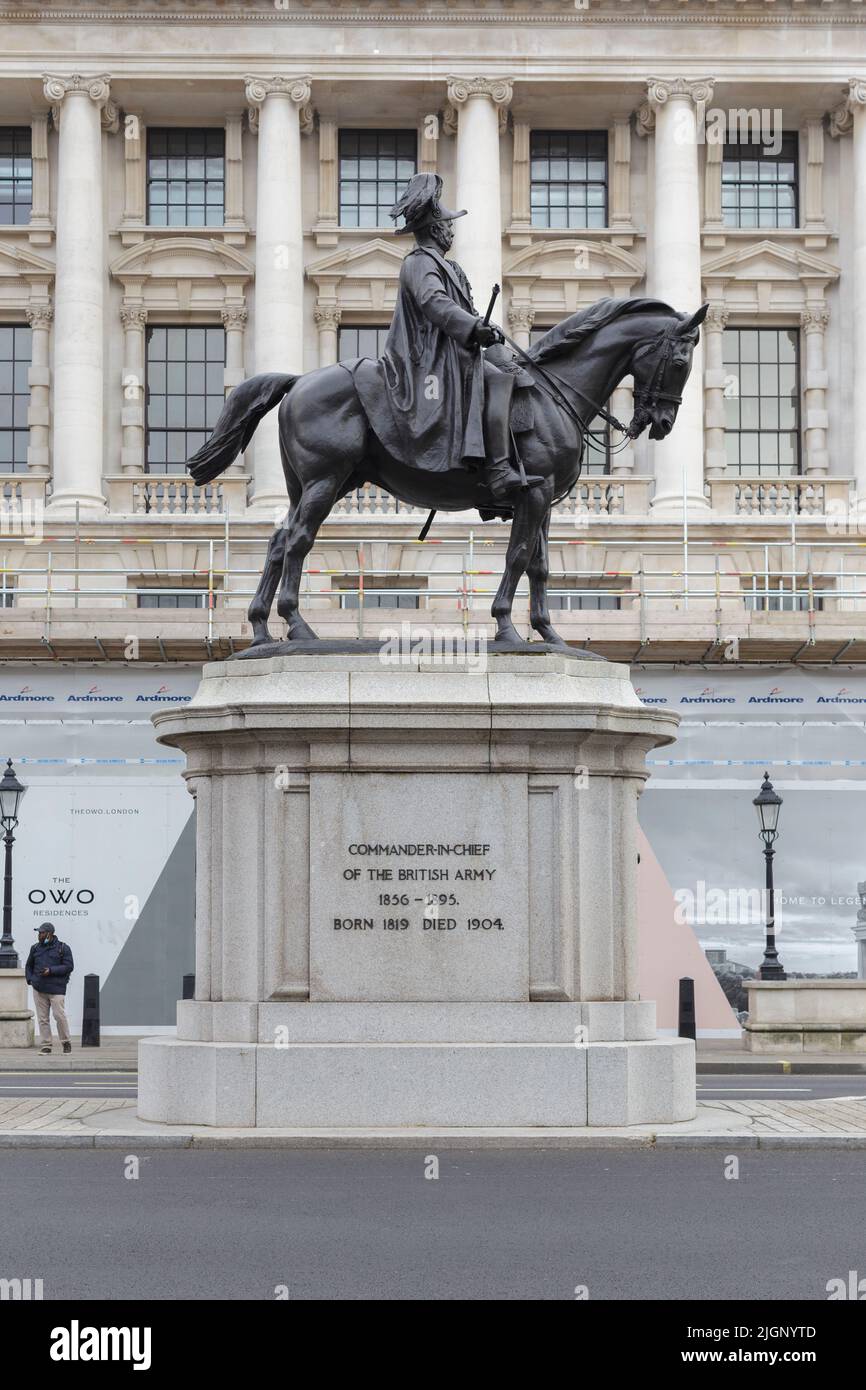 Equestrian statue of George, Duke of Cambridge, Commander-in-Chief of ...