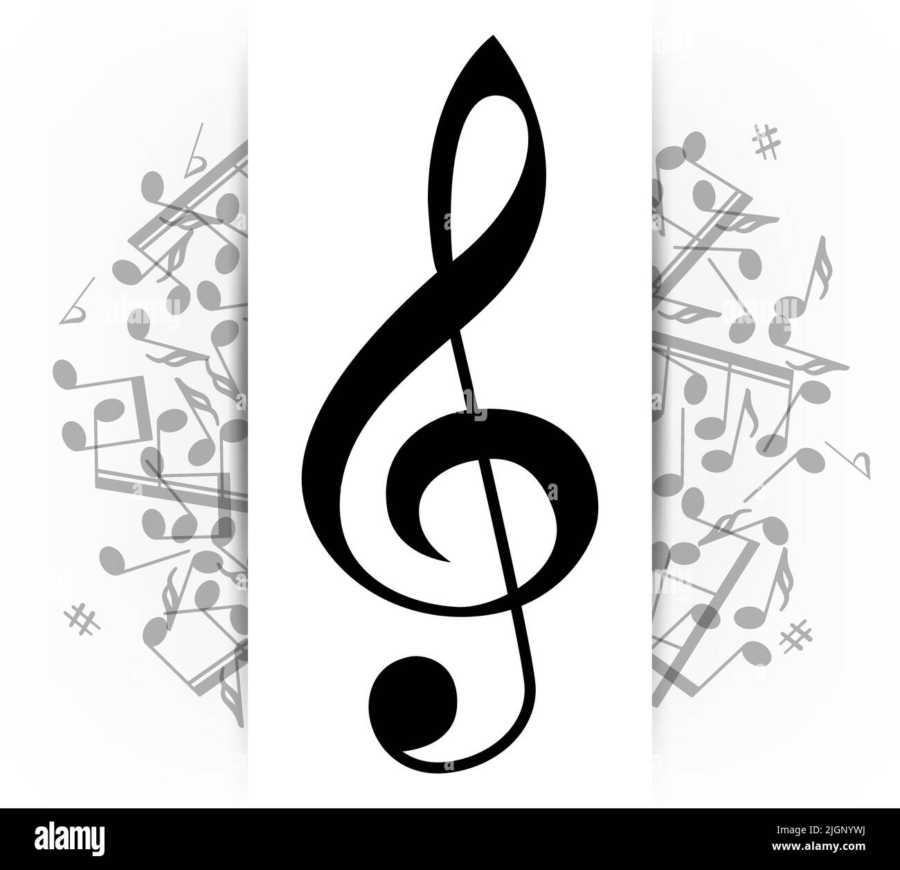 Musical fantasy Black and White Stock Photos & Images - Alamy
