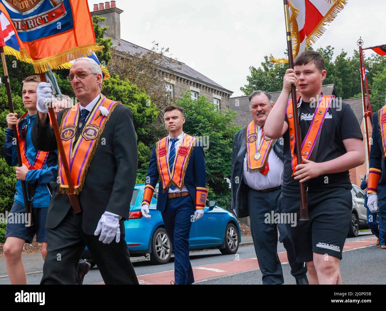 Magheralin, County Armagh, Northern Ireland.12 Jul 2022. The Twelfth of ...