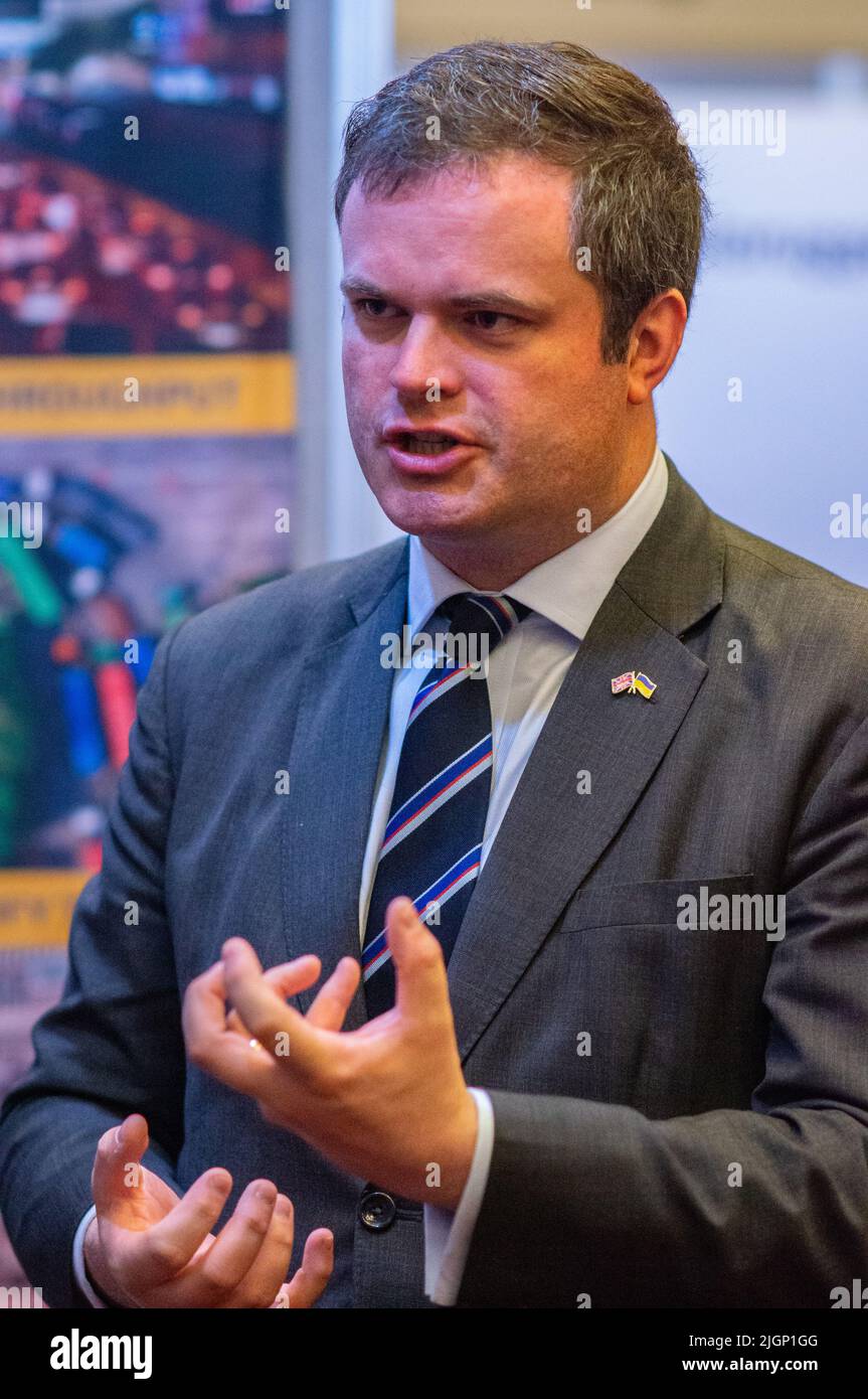 London, UK. 12th July, 2022. Kevin Foster MP, Minister for Safe and ...