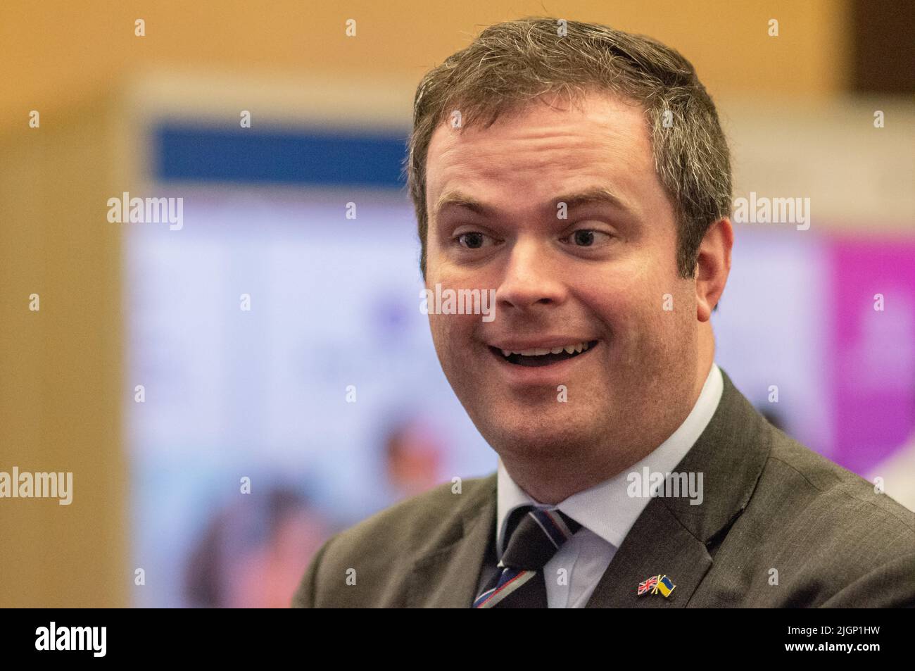 London, UK. 12th July, 2022. Kevin Foster MP, Minister for Safe and ...