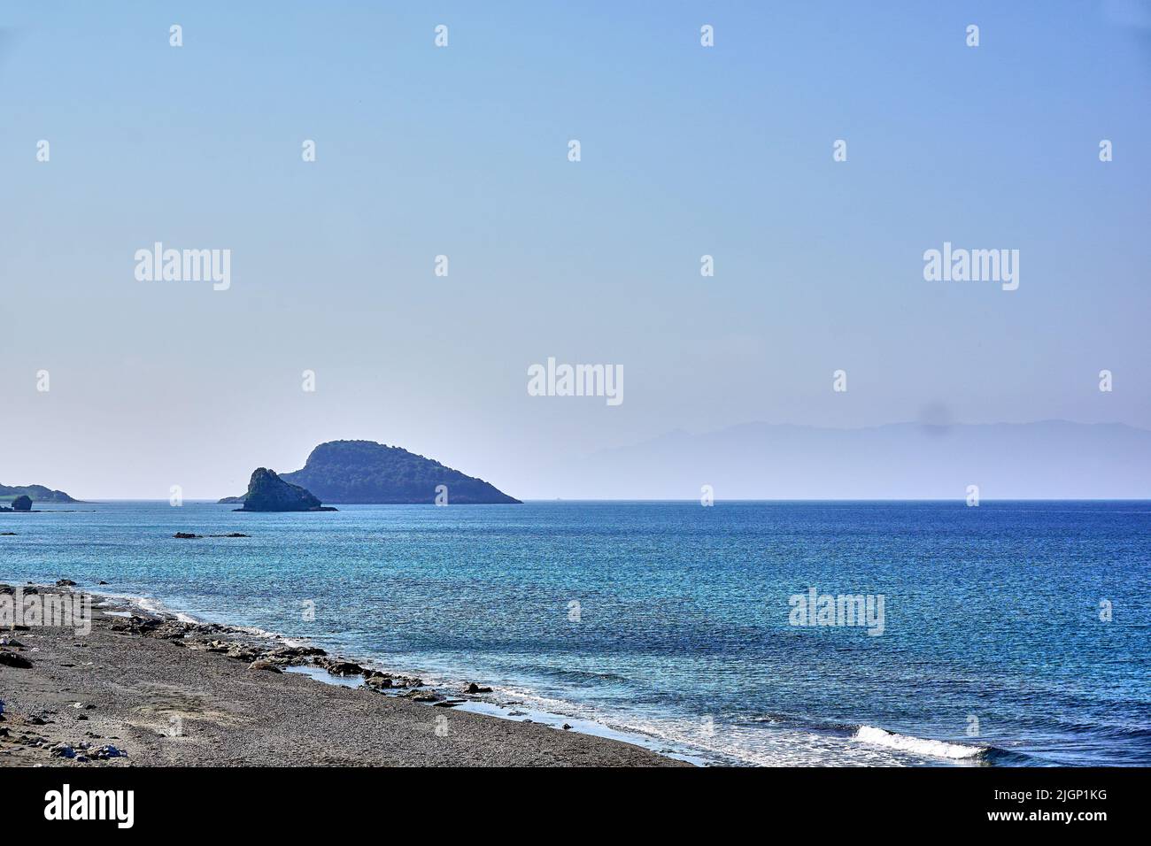 Beautiful and relaxing sea view Stock Photo - Alamy