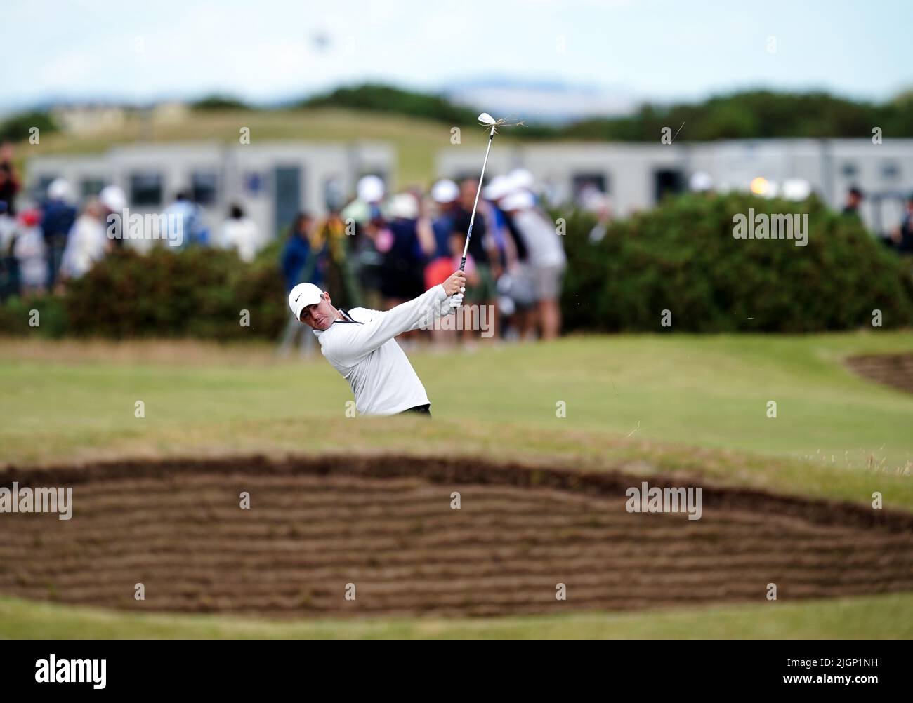 Northern Ireland's Rory McIlroy plays from the 16th fairway during ... Northern Ireland's Rory McIlroy plays from the 16th fairway during ...