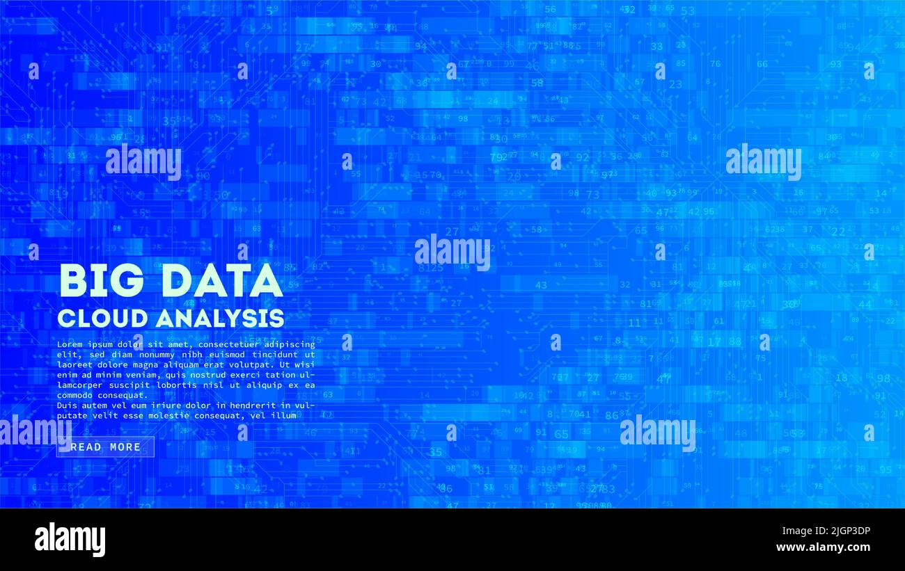 Big Data cloud computing. Blockchain visualiztion. Social network ...