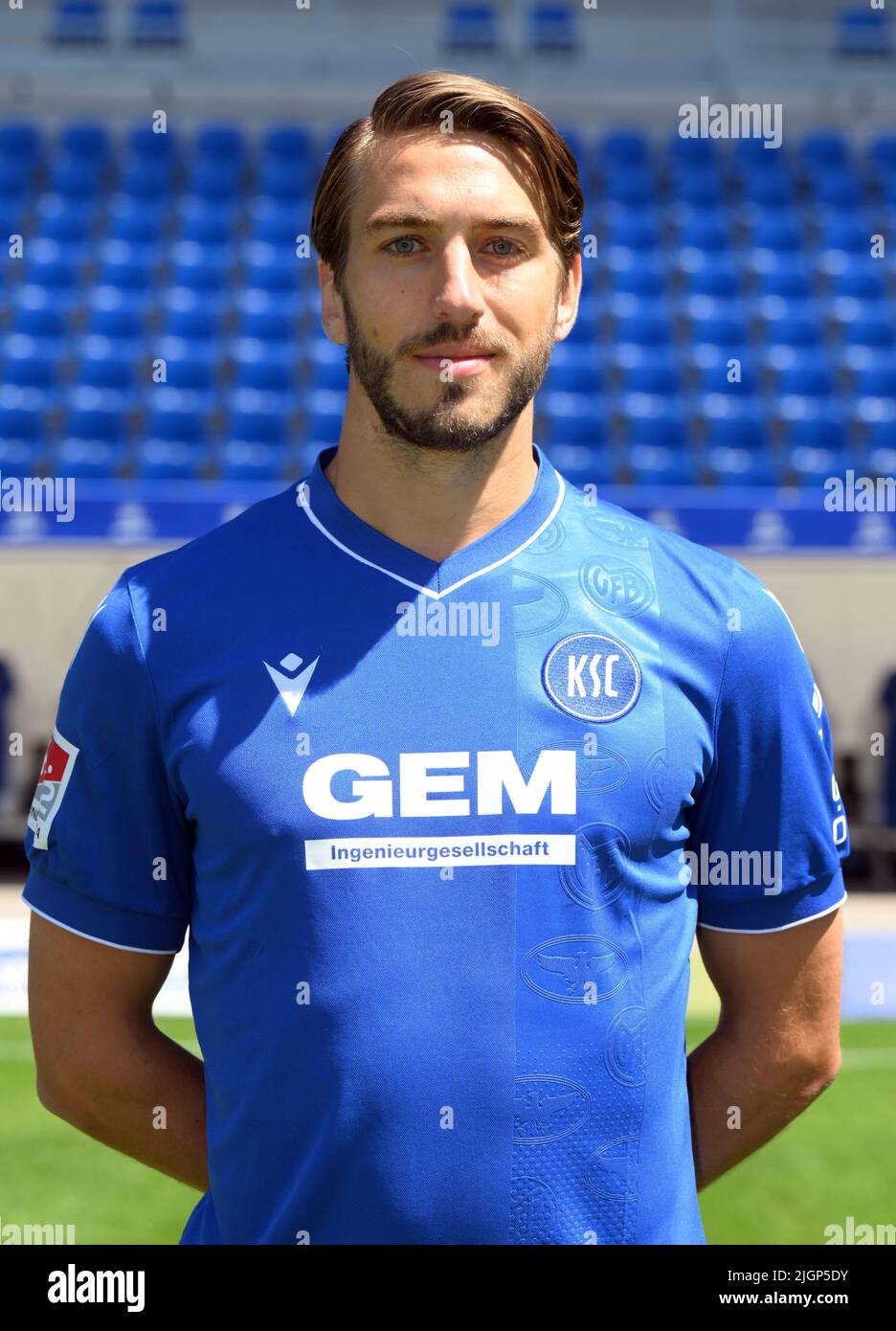 Karlsruhe, Germany. 12th July, 2022. Photo session Karlsruher SC, team ...