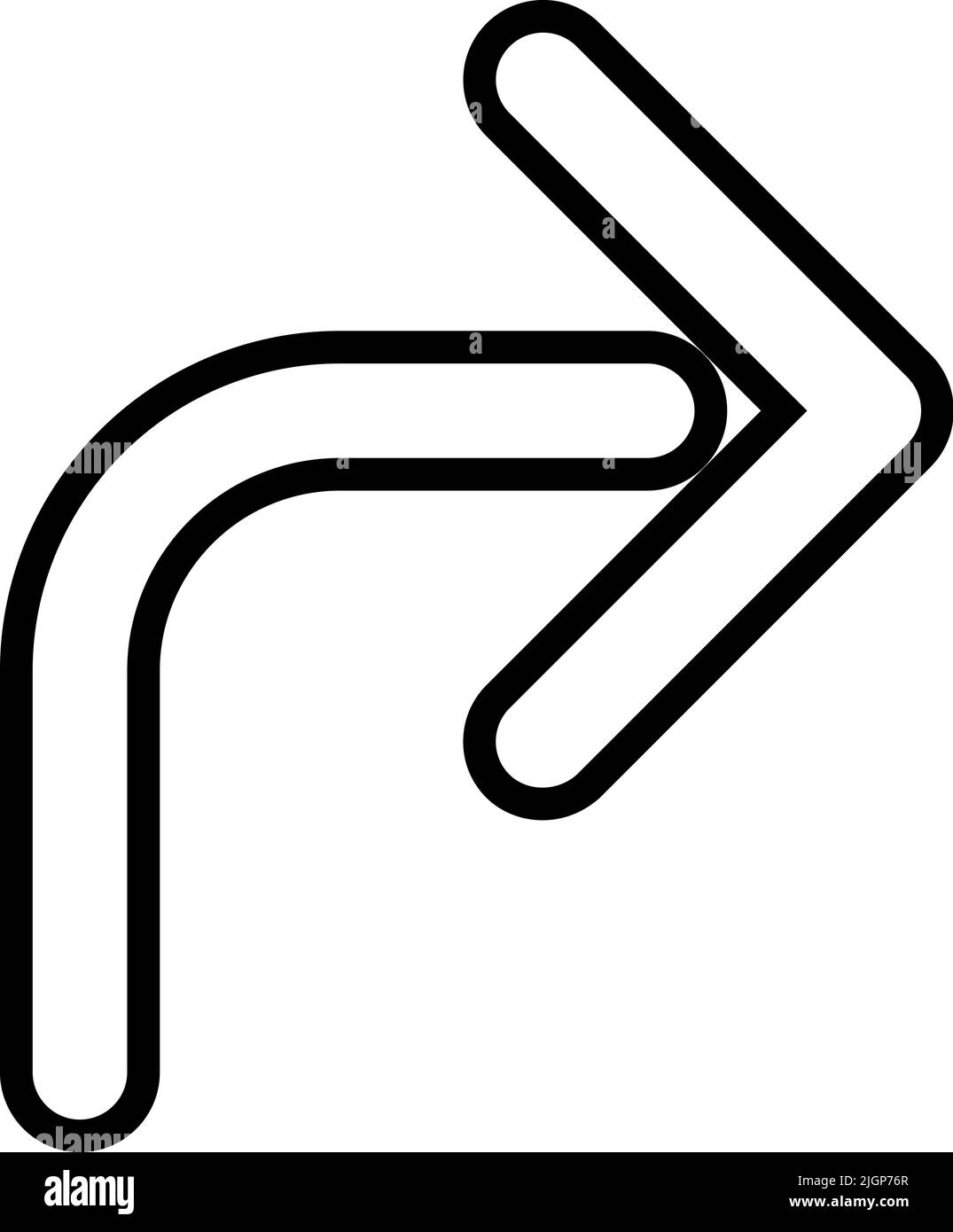 Safety arrows Black and White Stock Photos & Images - Alamy